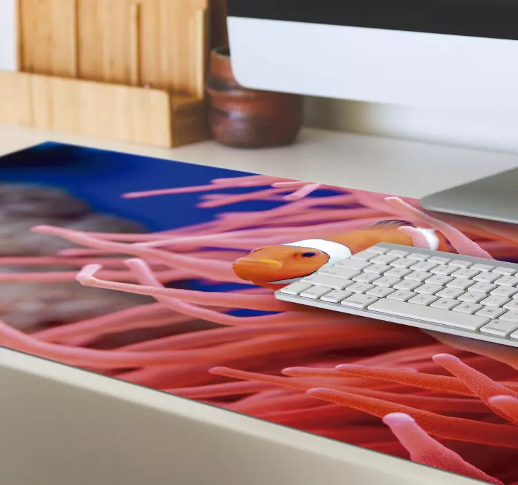 Clownfish fish mouse mat - TenStickers