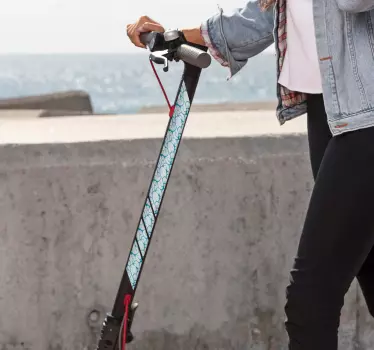 Personalize Your Scooter With Scooter Stickers - TenStickers